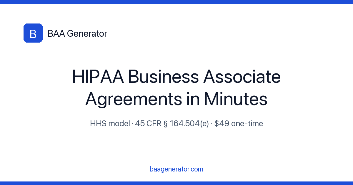 BAA for Speech-Language Pathology: HIPAA + FERPA (2026)